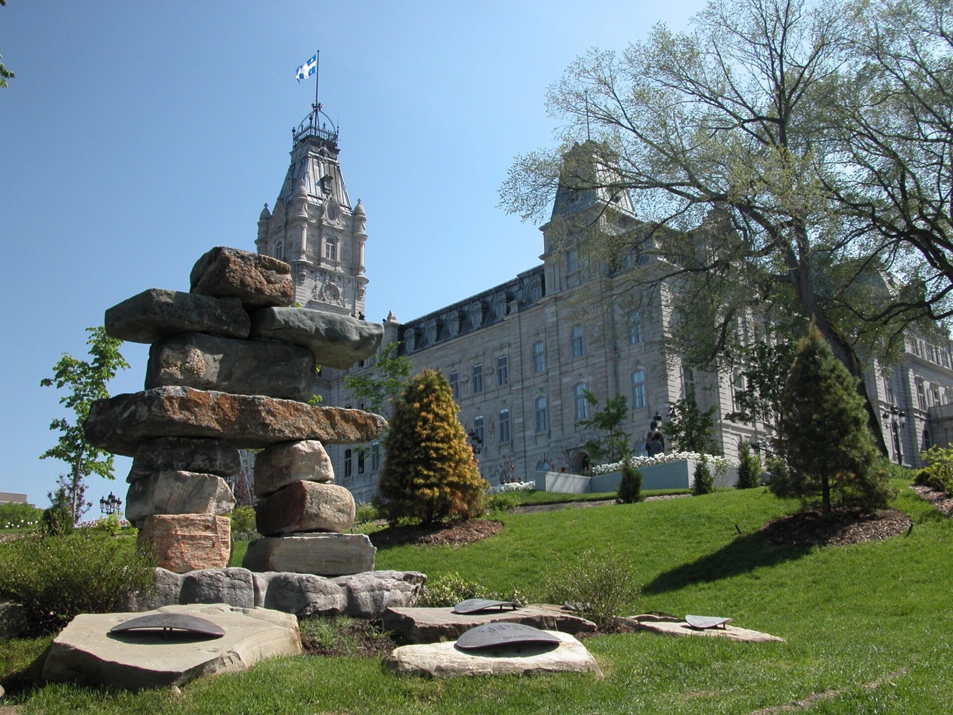 Monument L'Inuksuk - Commission de la capitale nationale du Québec